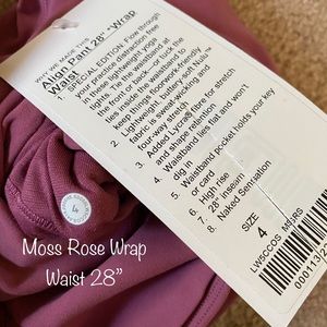 lululemon athletica | Pants & Jumpsuits | Lululemon Align Pink Color ...
